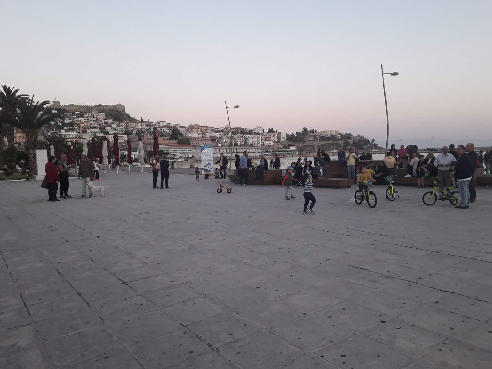 Πεζοδρομείται η παραλιακή οδός Καβάλας - Kavala Portal