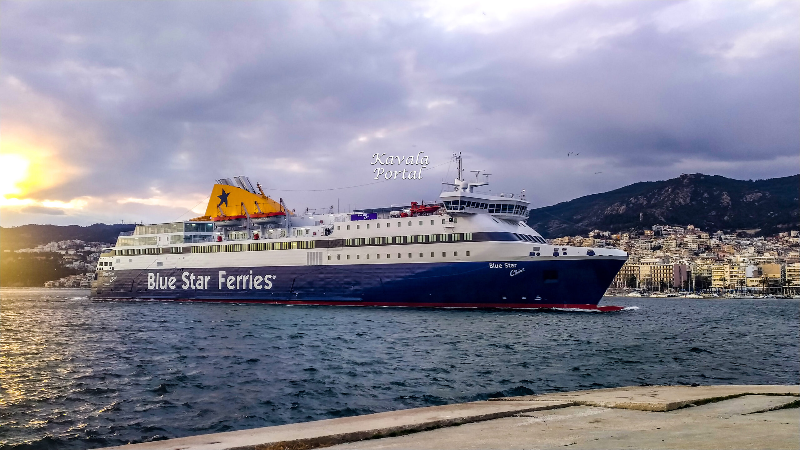BLUE STAR CHIOS : Επανέρχεται προσωρινά στη γραμμή του ΒΑ Αιγαίου από ...